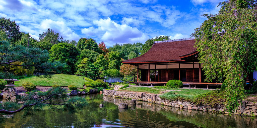 Philadelphia Japanese Garden House Shofuso Japanese House And Garden